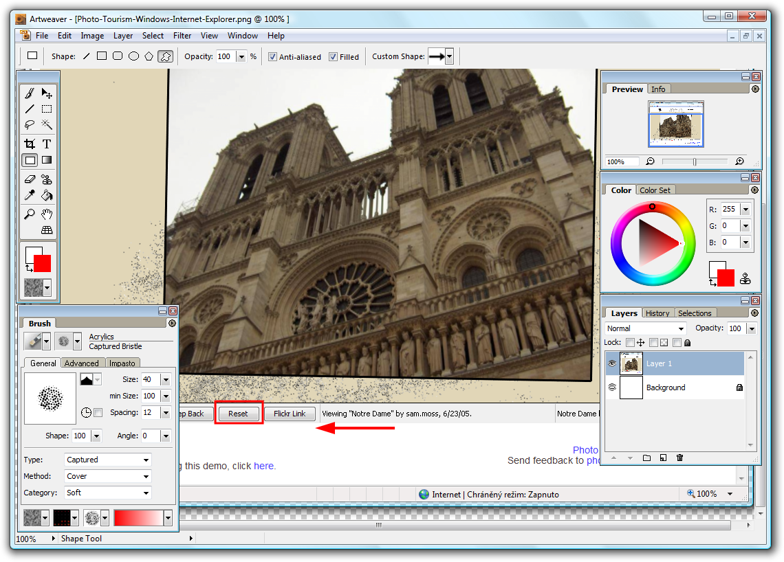 How To Add Arrow Shape To The Image Maxiorel